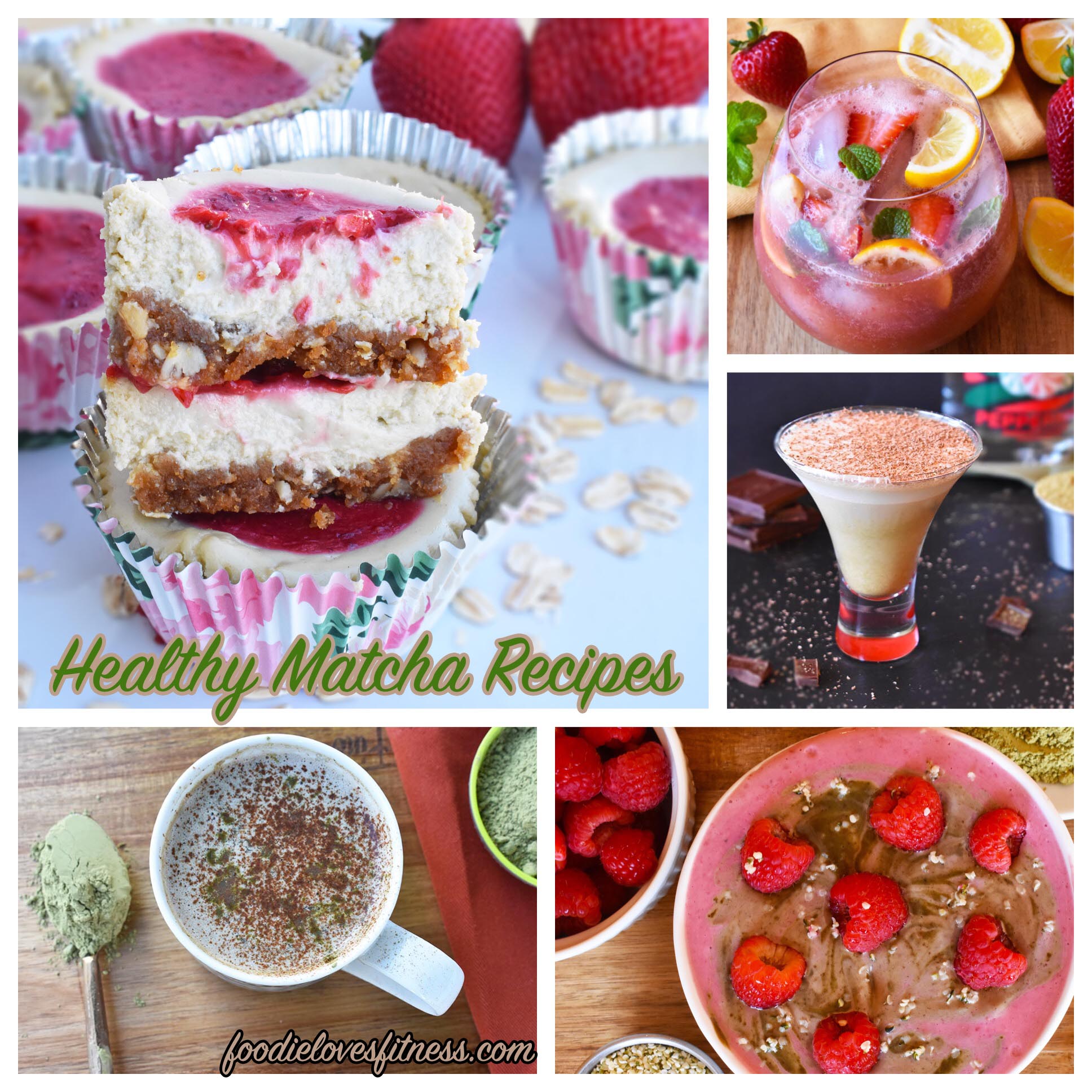 7 Healthy Matcha Recipes | Smoothies, Cocktails, Cheesecake & More ...