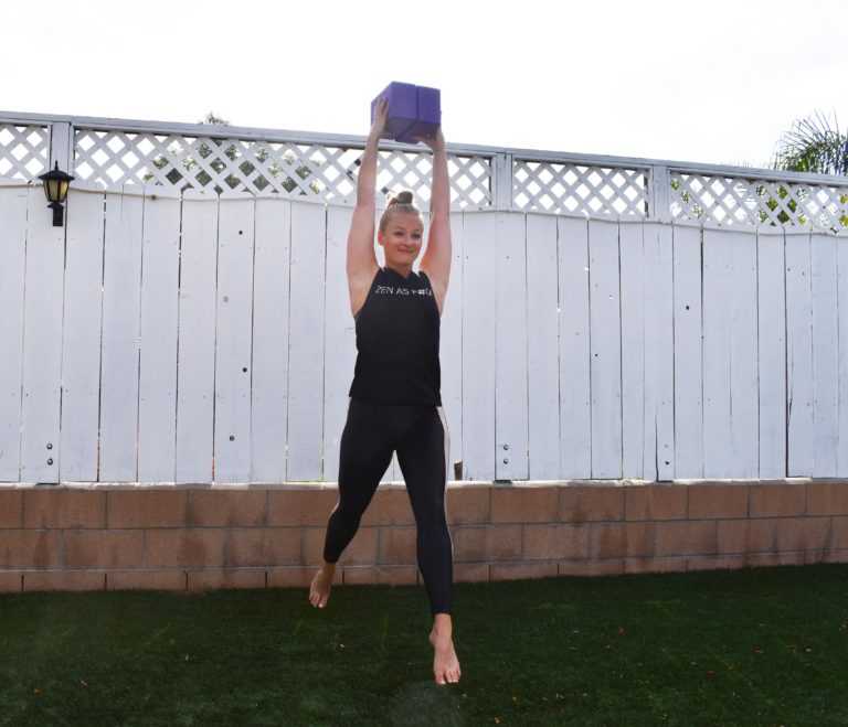10 Yoga Block Exercises • Foodie Loves Fitness